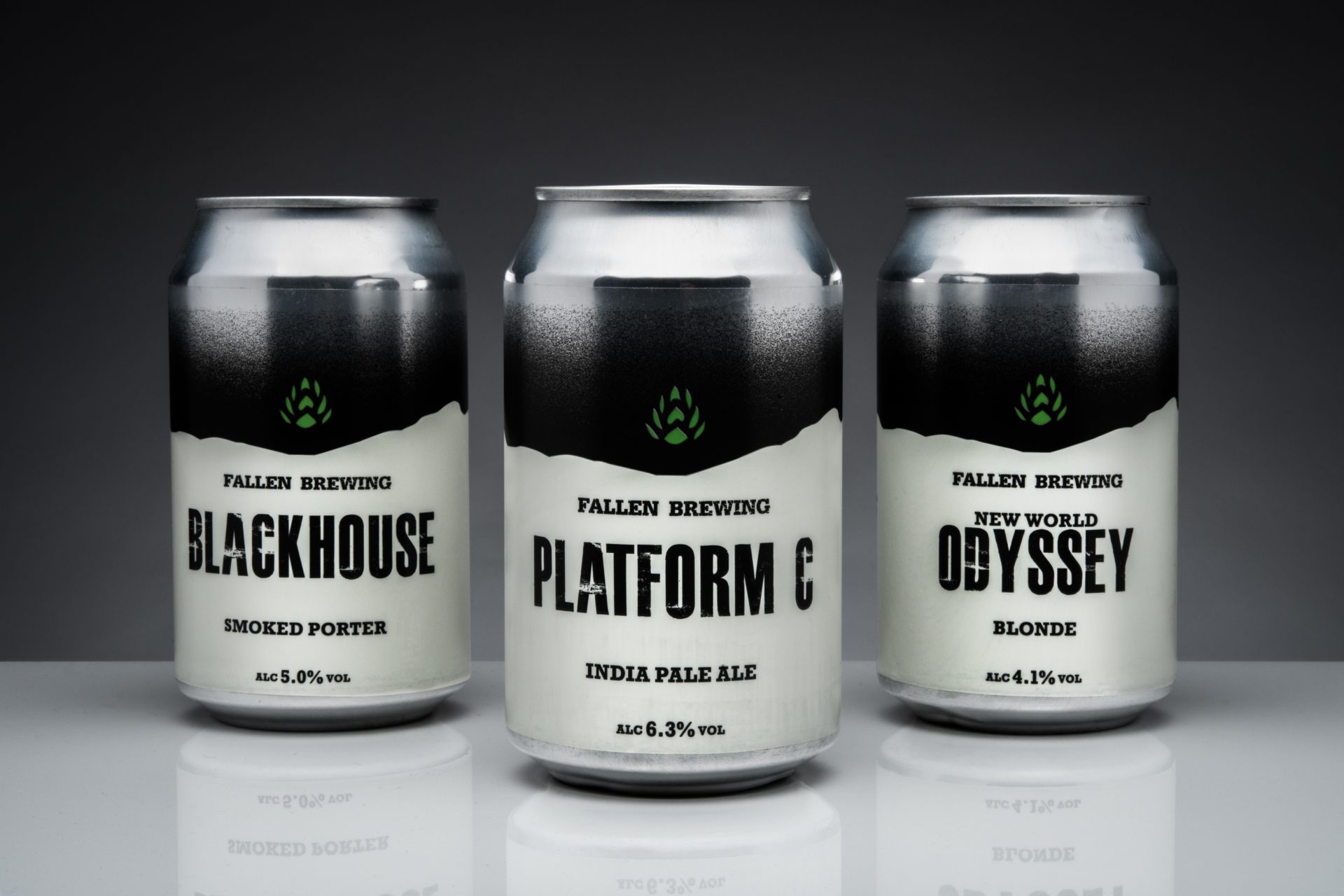 Fallen Brewing Beer Can Labels - Multi-Color Corporation