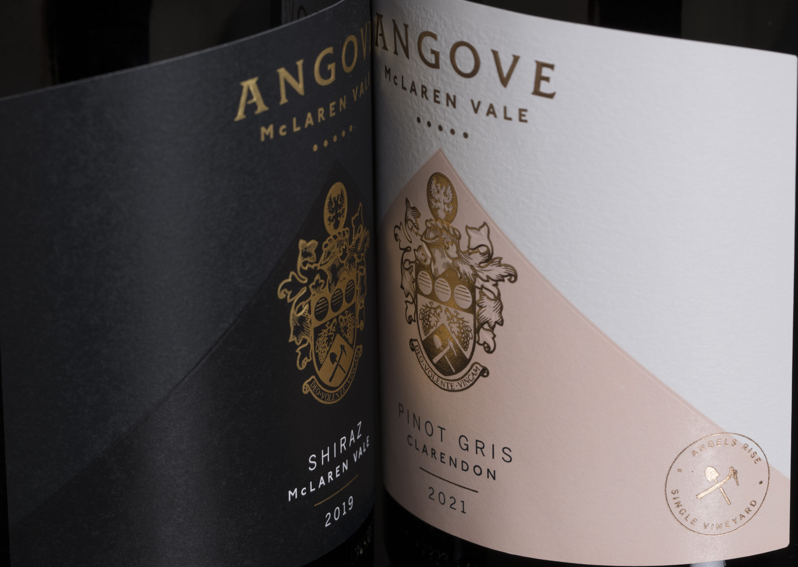 Family Crest blends classic wine label design with a modern look ...